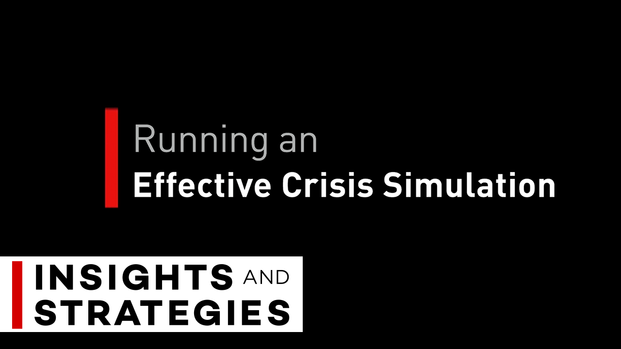 Running an Effective Crisis Simulation : Multi Media HRD Pvt. Ltd.